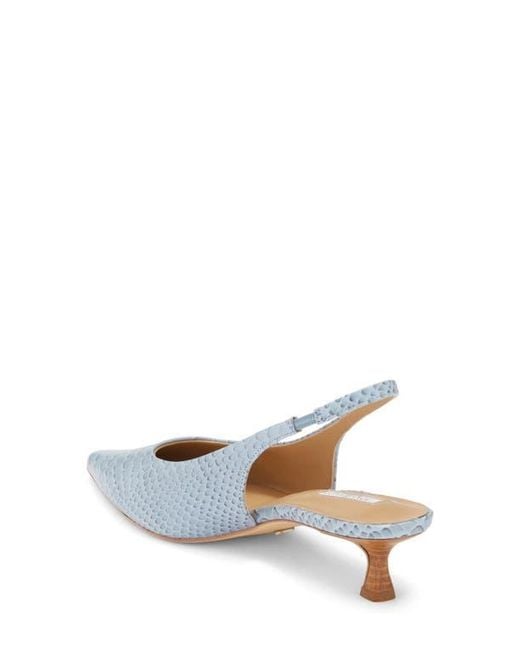 Tony Bianco Catie Slingback Pump in Blue | Lyst