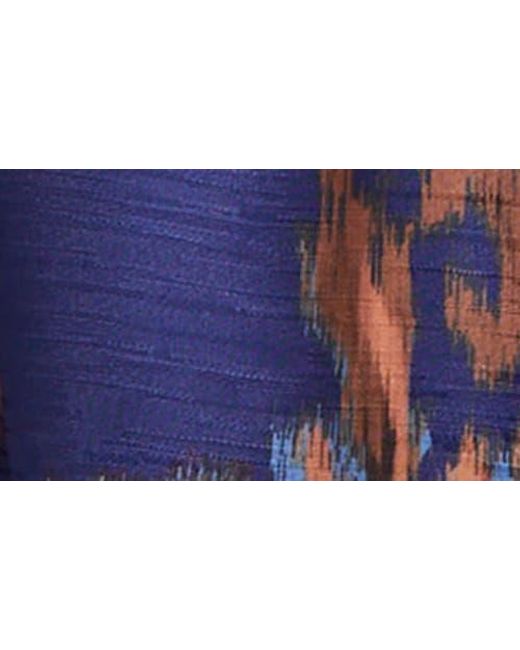 Misook Structured Corset Laced Woven Jacket in Blue | Lyst