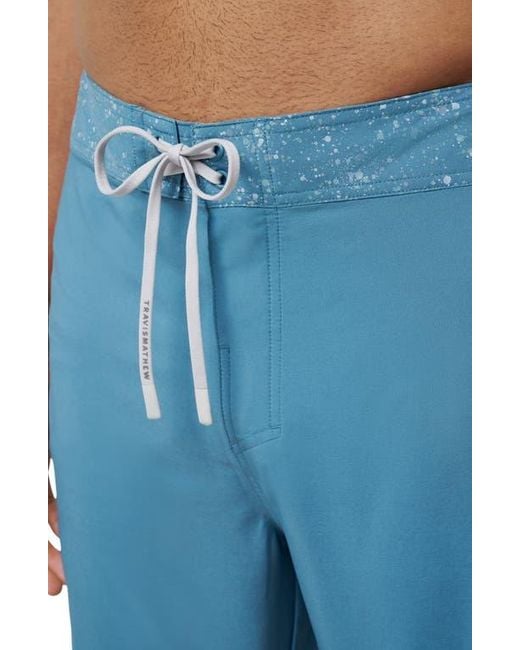 Travis Mathew Under The Sun Board Shorts in Blue for Men | Lyst