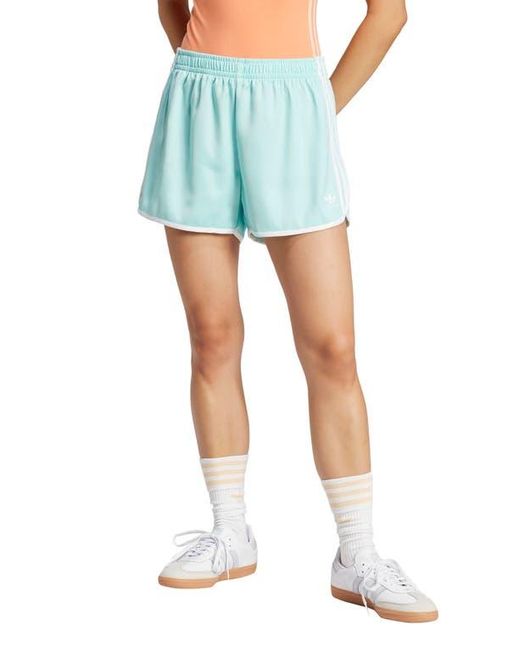 adidas Originals Adicolor 3-Stripes Sprinter Shorts in Blue | Lyst