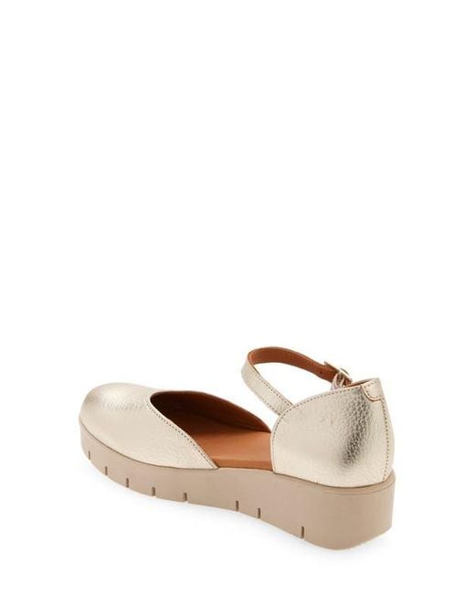 Cordani Sandie Platform D'Orsay Pump in Brown | Lyst