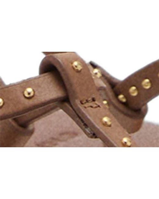 Mango Mini Stud Slingback Sandal | Lyst