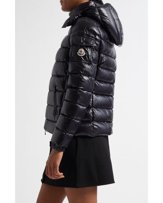 Moncler Bady Water Resistant Down Puffer Jacket in Black | Lyst