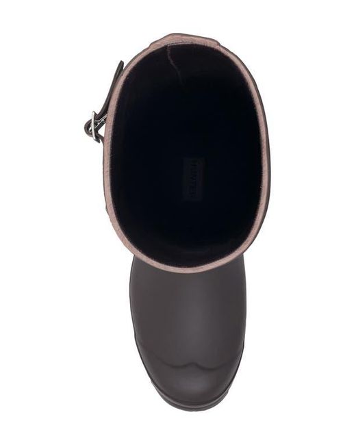 HUNTER Original Tall Waterproof Rain Boot in Brown | Lyst