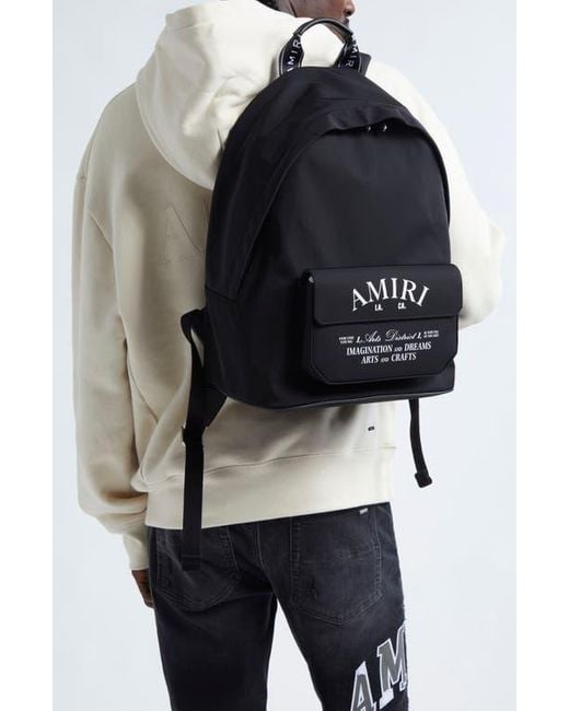Amiri Arts District Backpack in Black for Men | Lyst