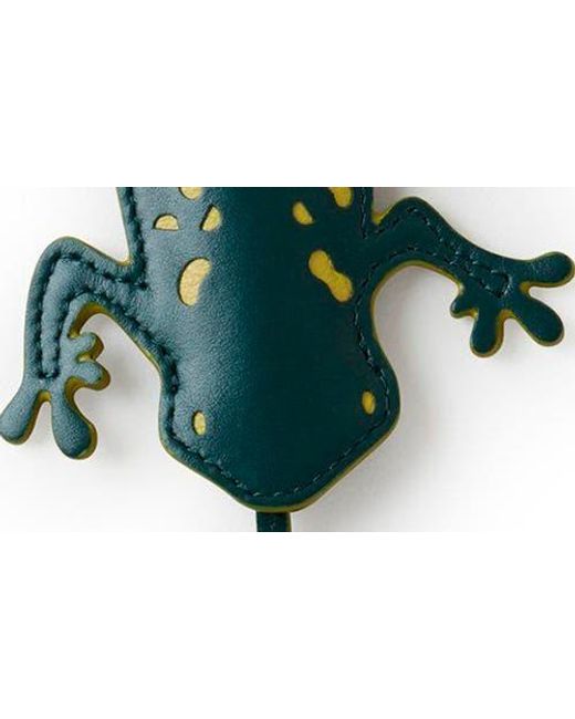 Mulberry Leather Frog Key Ring in Green | Lyst