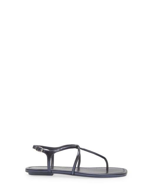 Stuart Weitzman Matilda Metallic Sandal in Blue | Lyst
