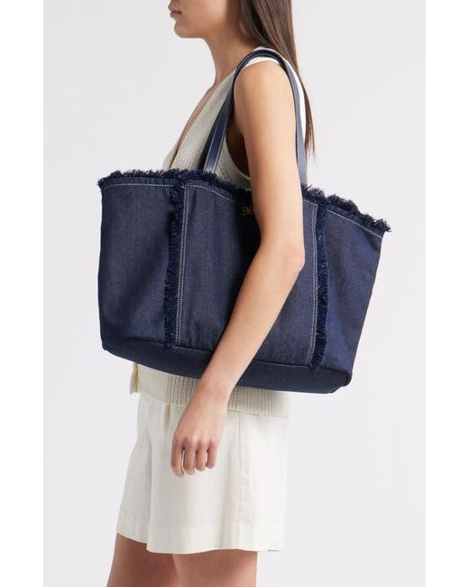 Sam Edelman Large Irina Reversible Tote in Blue | Lyst