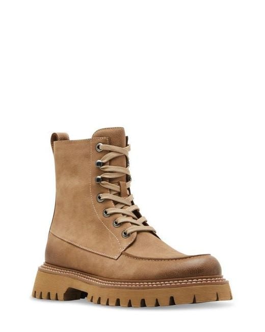 Steve Madden Walvia Lace-Up Boot in Brown for Men | Lyst