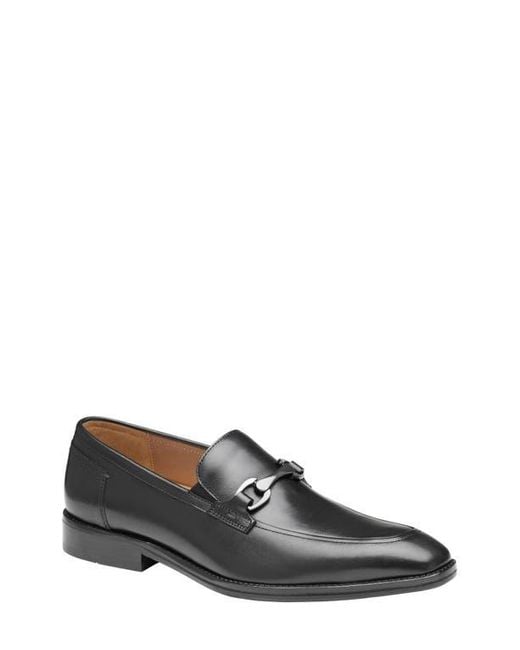 Johnston & Murphy Hedley Bit Loafer in Black for Men | Lyst
