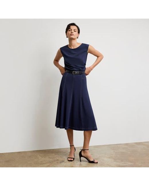 M.M.LaFleur Brooke Definition Top in Blue | Lyst