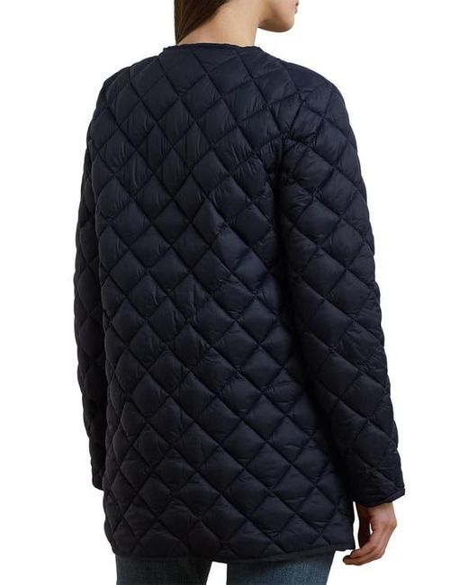 Ralph Lauren Contrast Lining Quilted Puffer Jacket in Blue | Lyst