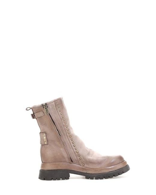 A.s.98 Duke Stud Trim Boot in Brown | Lyst
