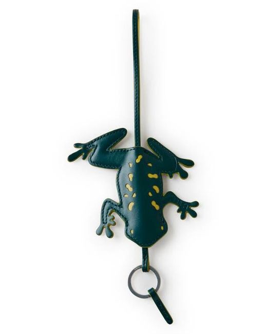 Mulberry Leather Frog Key Ring in Green | Lyst