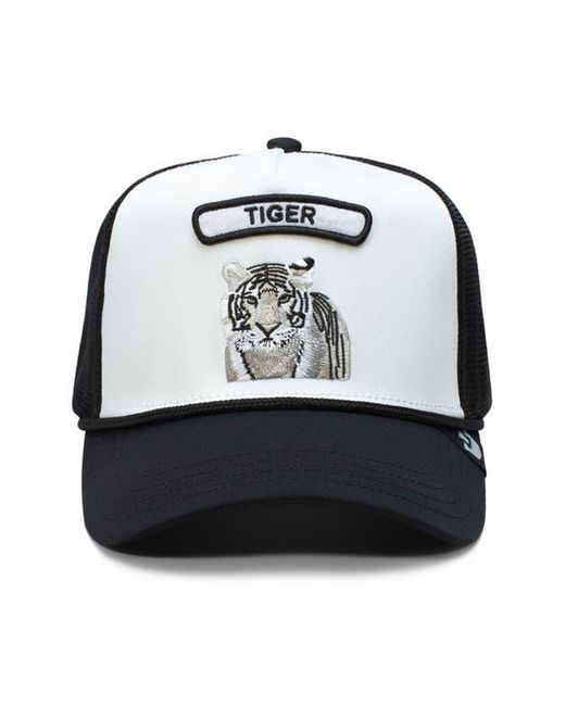 Goorin Bros Tiger Embroidered Patch Trucker Hat in Black for Men | Lyst