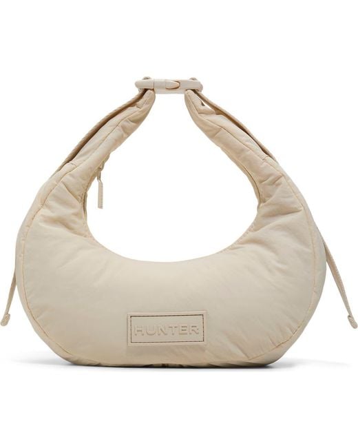 HUNTER Mini Lune Shoulder Bag in Natural | Lyst