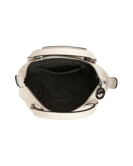 Longchamp Extra Small Le Pliage Xtra Leather Top Handle Bag in Natural ...