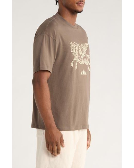 PacSun Pegasus Short Sleeve Graphic T-Shirt in Brown for Men | Lyst