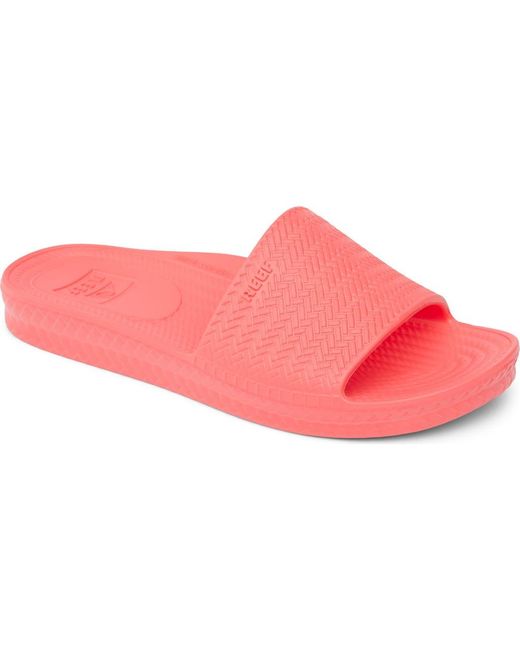 Reef Water Scout Slide Sandal in Pink | Lyst