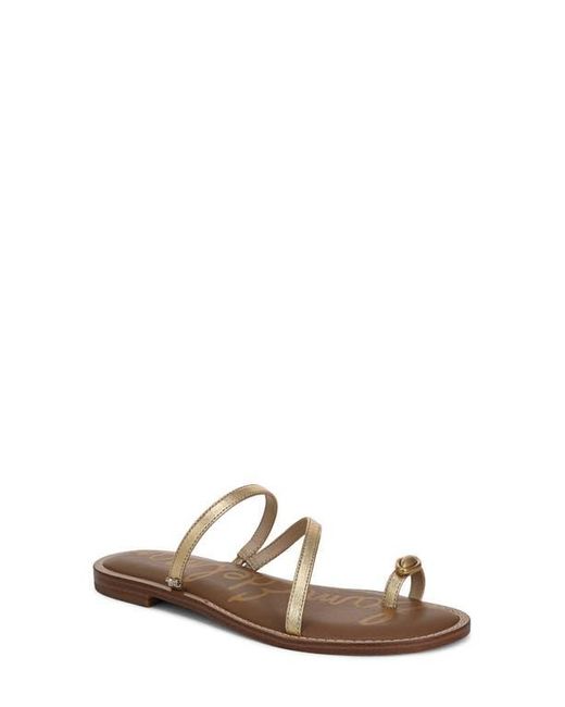 Sam Edelman Harlyn Slide Sandal in Brown | Lyst