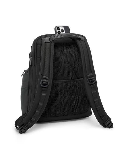 Tumi Alpha Bravo Navigation Backpack in Black for Men | Lyst