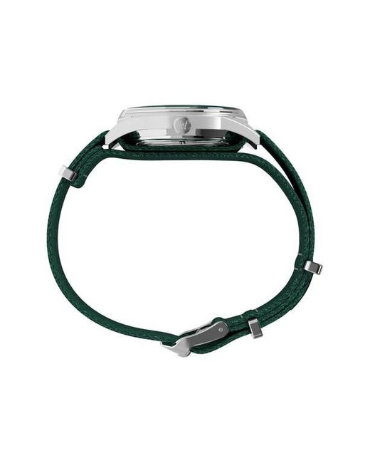Timex Marlin Jet Automatic Fabric Strap Watch, 38Mm in Green for Men | Lyst