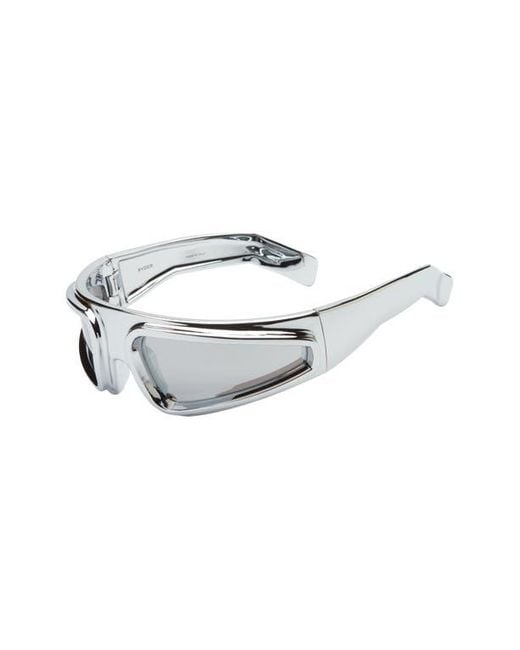 Rick Owens Ryder Wraparound Shield Sunglasses for Men | Lyst