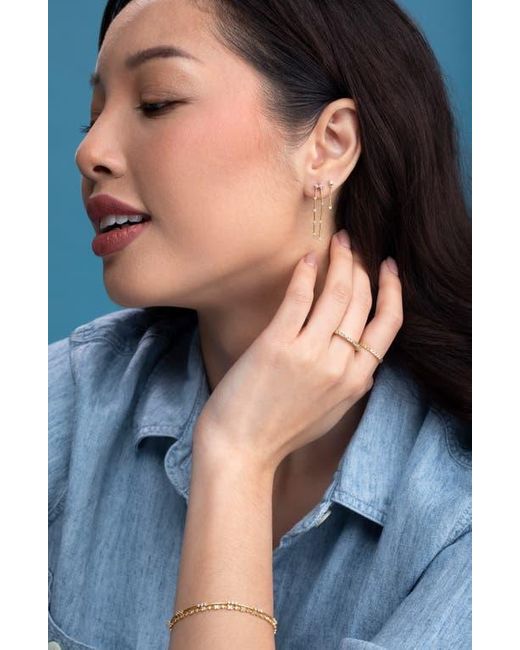 Bony Levy Aviva Stackable Diamond Ring in Metallic | Lyst