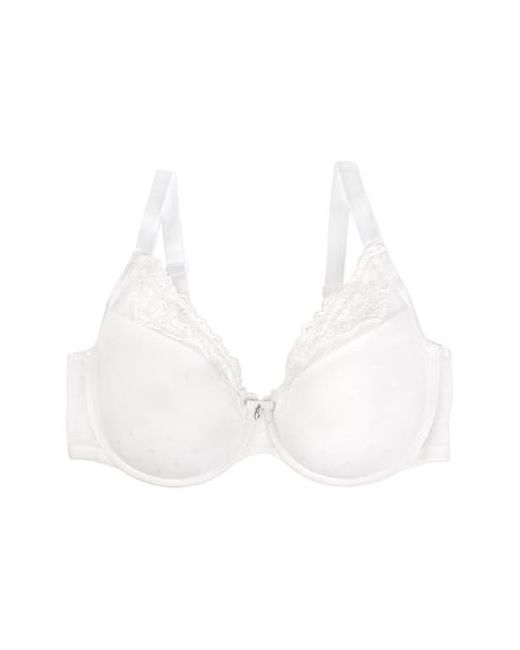Curvy Couture Sheer Whisper Plunge Underwire T-Shirt Bra | Lyst