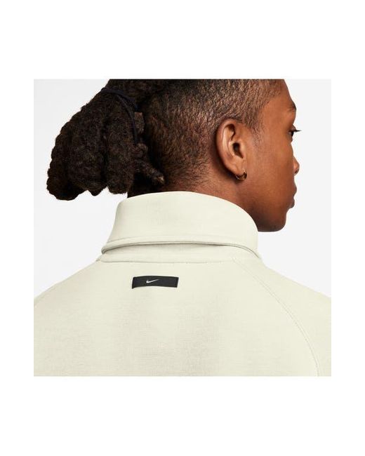 Nike Oversize Tech Fleece Reimagined Half Zip Pullover in Natural for ...