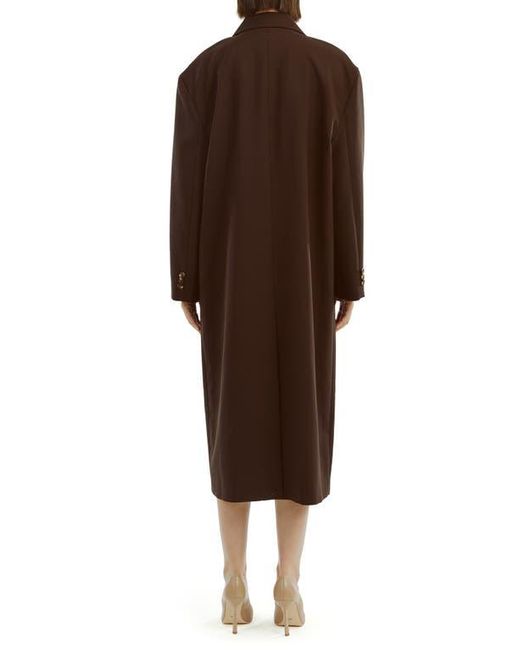 Bardot Maika Longline Coat in Brown | Lyst