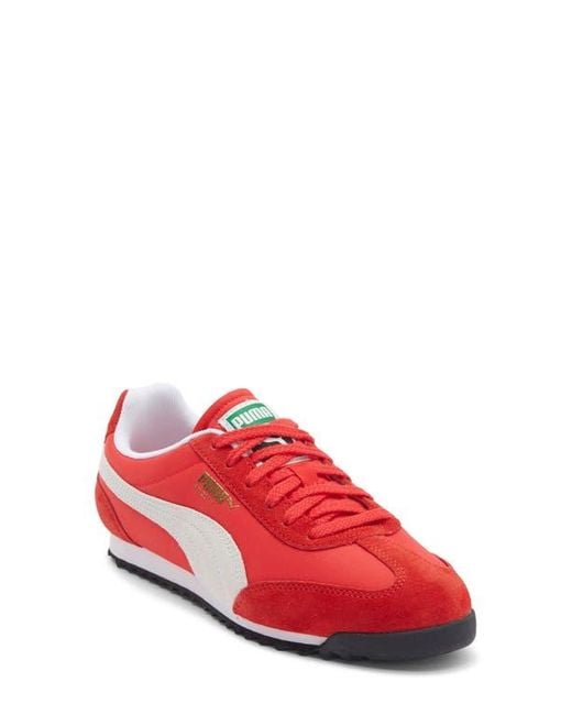 PUMA Arizona Nylon Sneaker in Red | Lyst