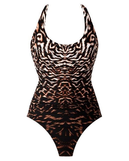 Miraclesuit Topkapi Utopia One-Piece Halter Swimsuit in Black | Lyst