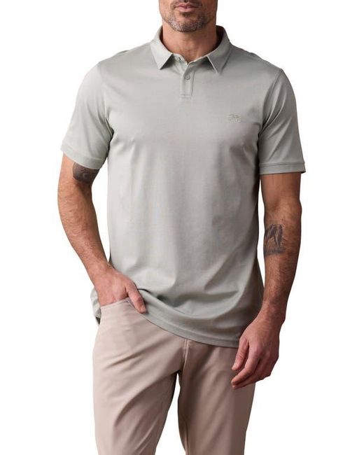 The Normal Brand Performance Piqué Polo in Gray for Men | Lyst