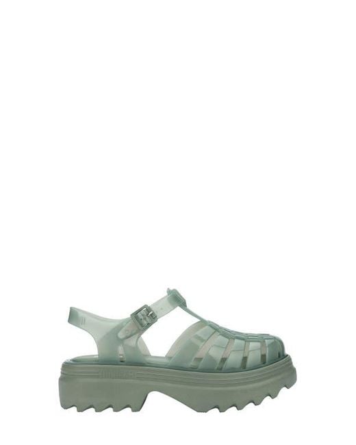 Melissa Possession Platform Ii Sandal in Green | Lyst