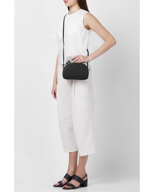 BEHNO Elizabeth Leather Camera Crossbody Bag in Black | Lyst