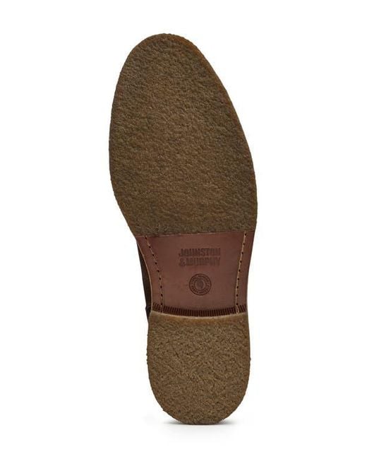 Johnston & Murphy Calder Oiled Suede Chukka Boot in Brown for Men | Lyst