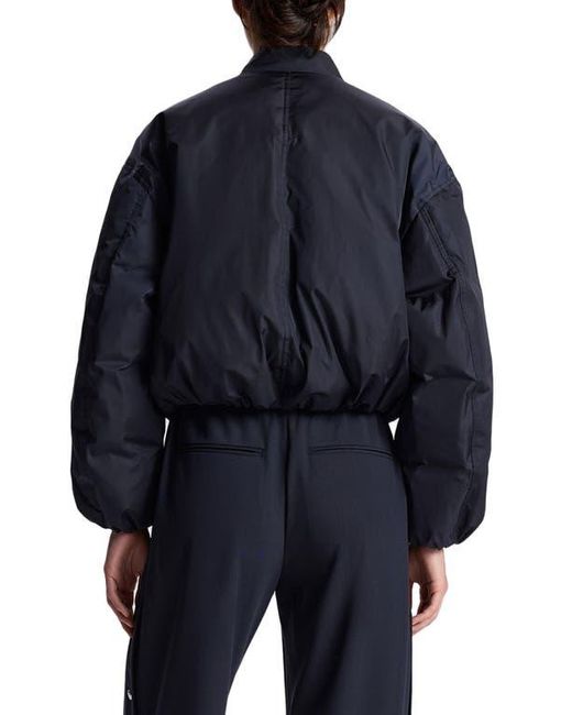 A.L.C. Zane Down Bomber Jacket in Blue | Lyst