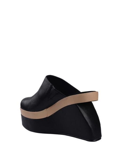 Artisan — Crafted by Zigi Solen Platform Wedge Clog in Black | Lyst