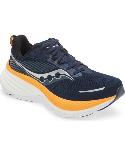 Saucony Hurricane 24 Running Shoe in Blue for Men | Lyst