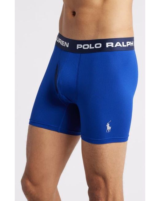Polo Ralph Lauren Assorted 3-Pack Perfect Pouch Boxer Briefs in Blue ...