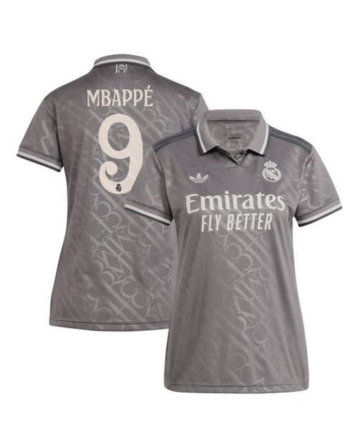 adidas Originals Kylian Mbappé Real Madrid 2024/25 Third Replica Player ...