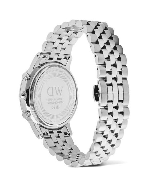 Daniel Wellington Iconic Chronograph Bracelet Watch, 42Mm in Gray for ...