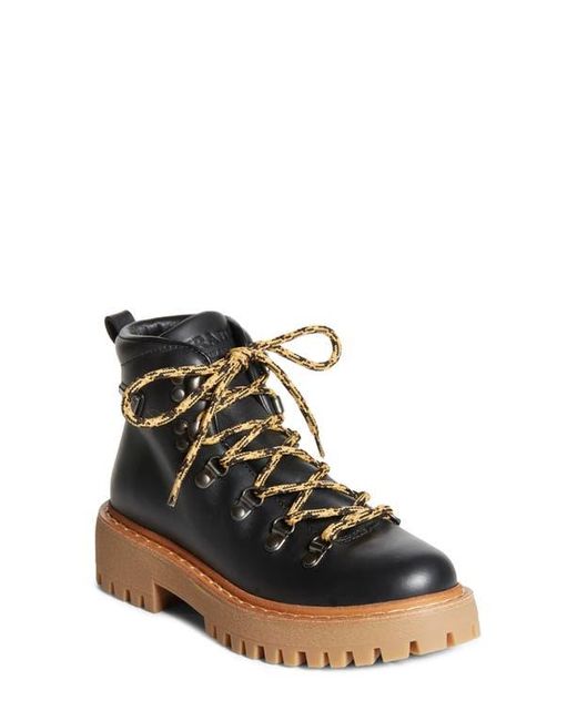 Prada St. Moritz Hiking Boot in Black | Lyst