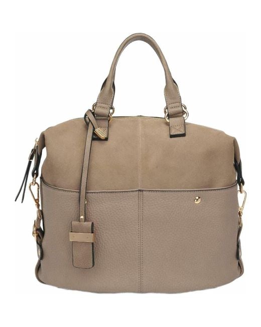 Moda Luxe London Satchel in Brown | Lyst
