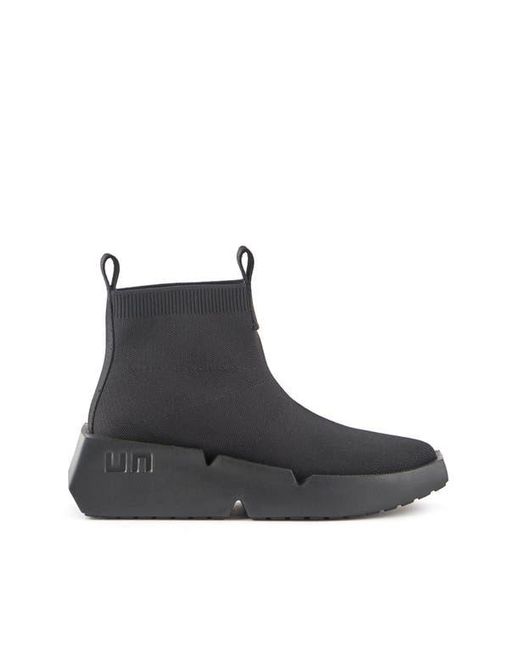 United Nude Mega Sock Platform Bootie in Black | Lyst