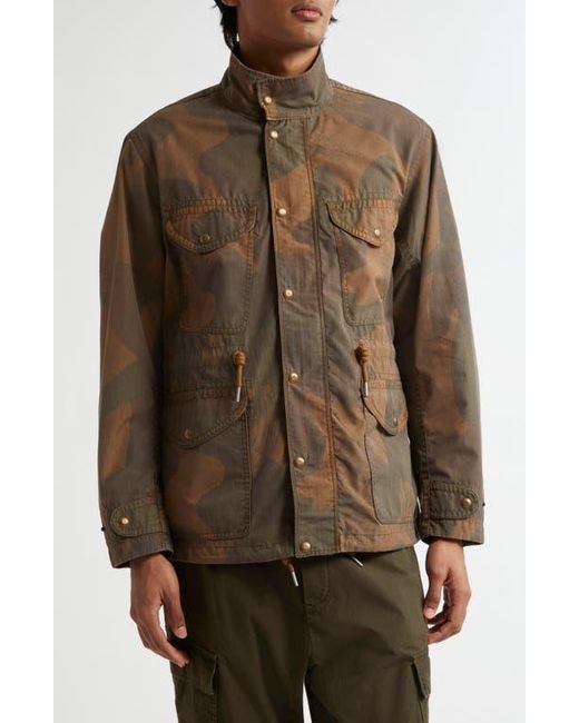 Ralph Lauren Riley Camo Utility Jacket in Brown for Men | Lyst