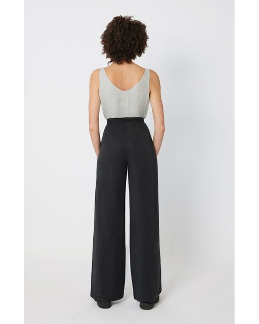 Aam The Label The Tall Wide Leg Pant For Full Hips in Blue | Lyst