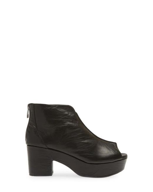 Chocolat Blu Gion Peep Toe Platform Bootie in Black | Lyst