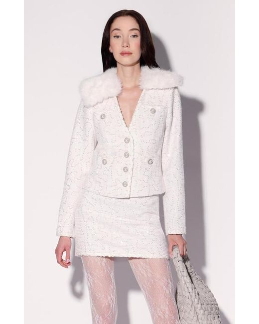Walter Baker Hellen Jacket in White | Lyst